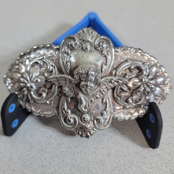 None | Accessories | Vintage 995 Cherub Angel Belt Buckle | Poshmark